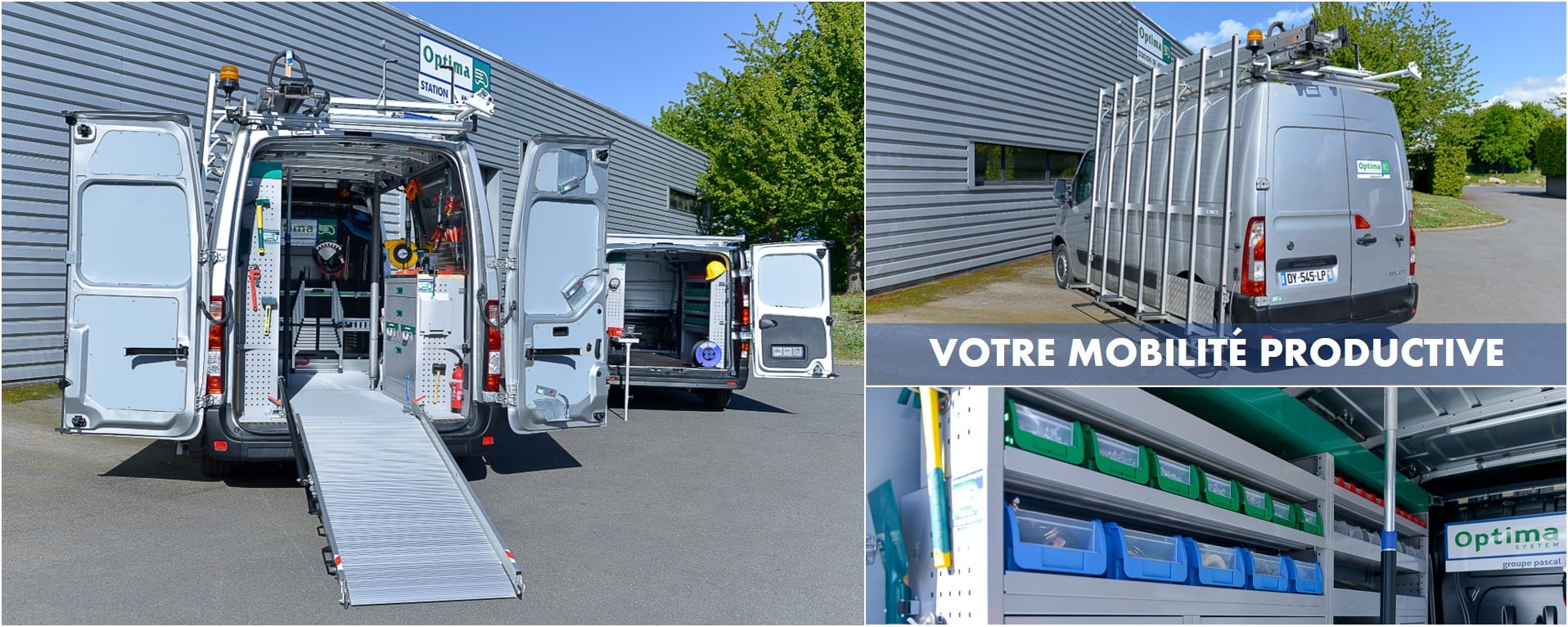Optima System : Aménagement véhicules utilitaires toutes marques